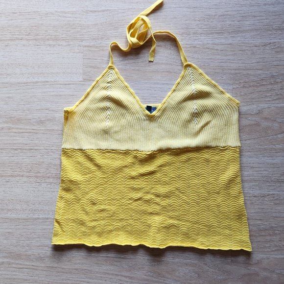 Modcloth | Tops | Modcloth Sun Rays For Days Crochet Halter Tieneck Top ...